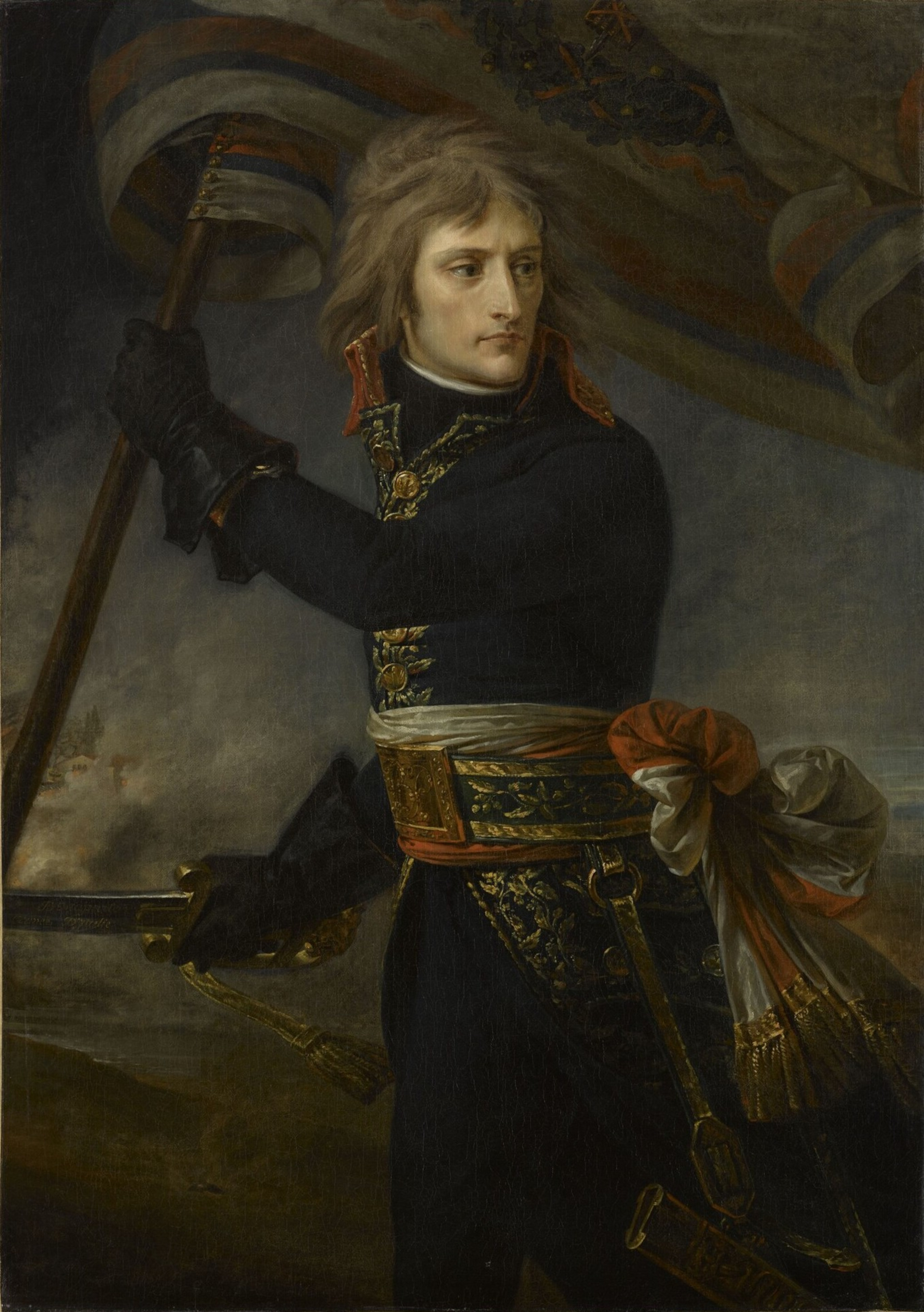 Napoléon Bonaparte à Arcole par Antoine-Jean Gros | Ardenne Web